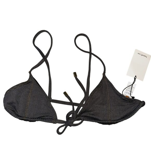 Tropic Of C | Swim | Nwt Tropic Of C Solstice Black Denim Swim Bikini ...